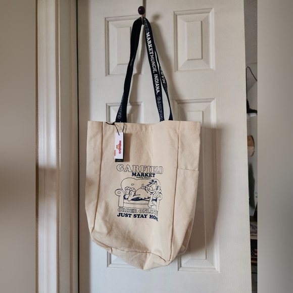 Nickelodeon | Bags | New Garfield Canvas Tote Bag | Poshmark